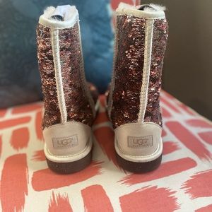 UGG | Shoes | Ugg Kara Chestnut Mini Suede Boots | Poshmark